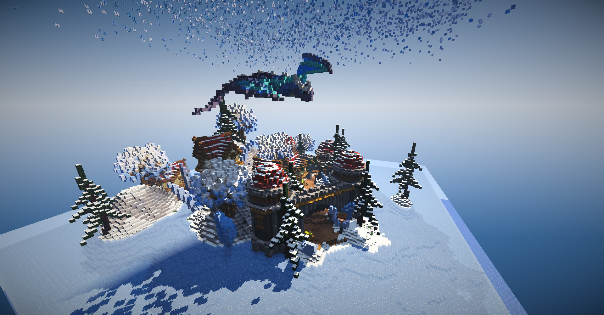 Spawn - 4x Tiny Island Seasonal Villages | Chunkfactory